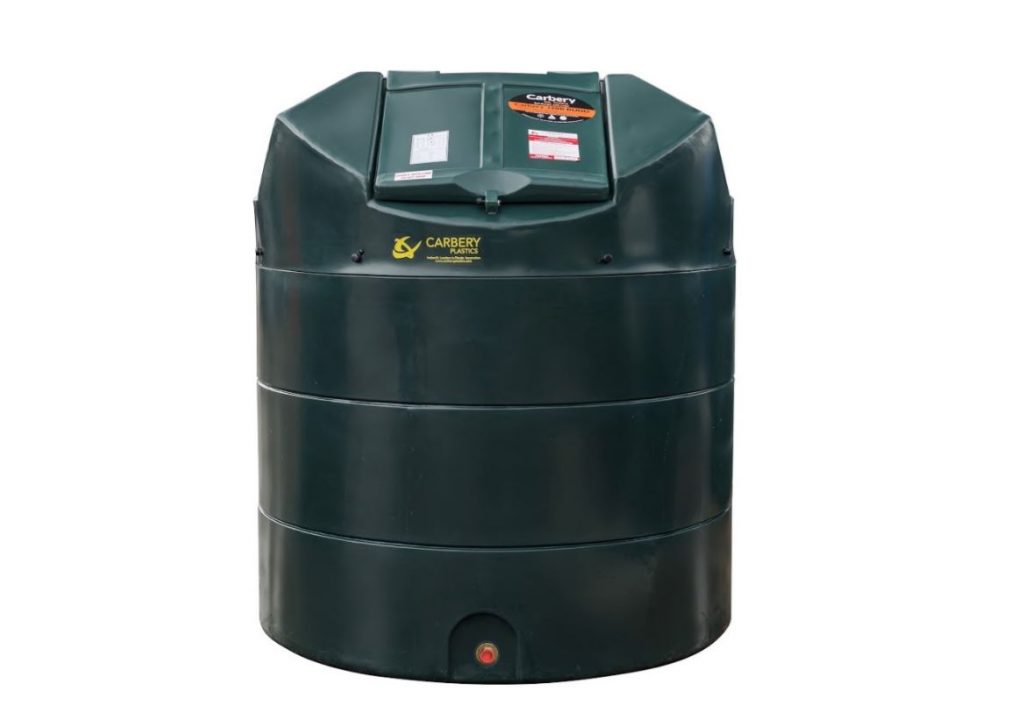 Carbery 1350VB Vertical Bunded Oil Tank - Tank Depot