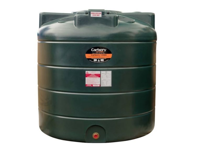 Carbery 1350V Vertical Single Skin Oil Tank - Tank Depot