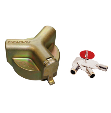 Spin Secure 2 inch Fuel Tank Lock - Tank Depot