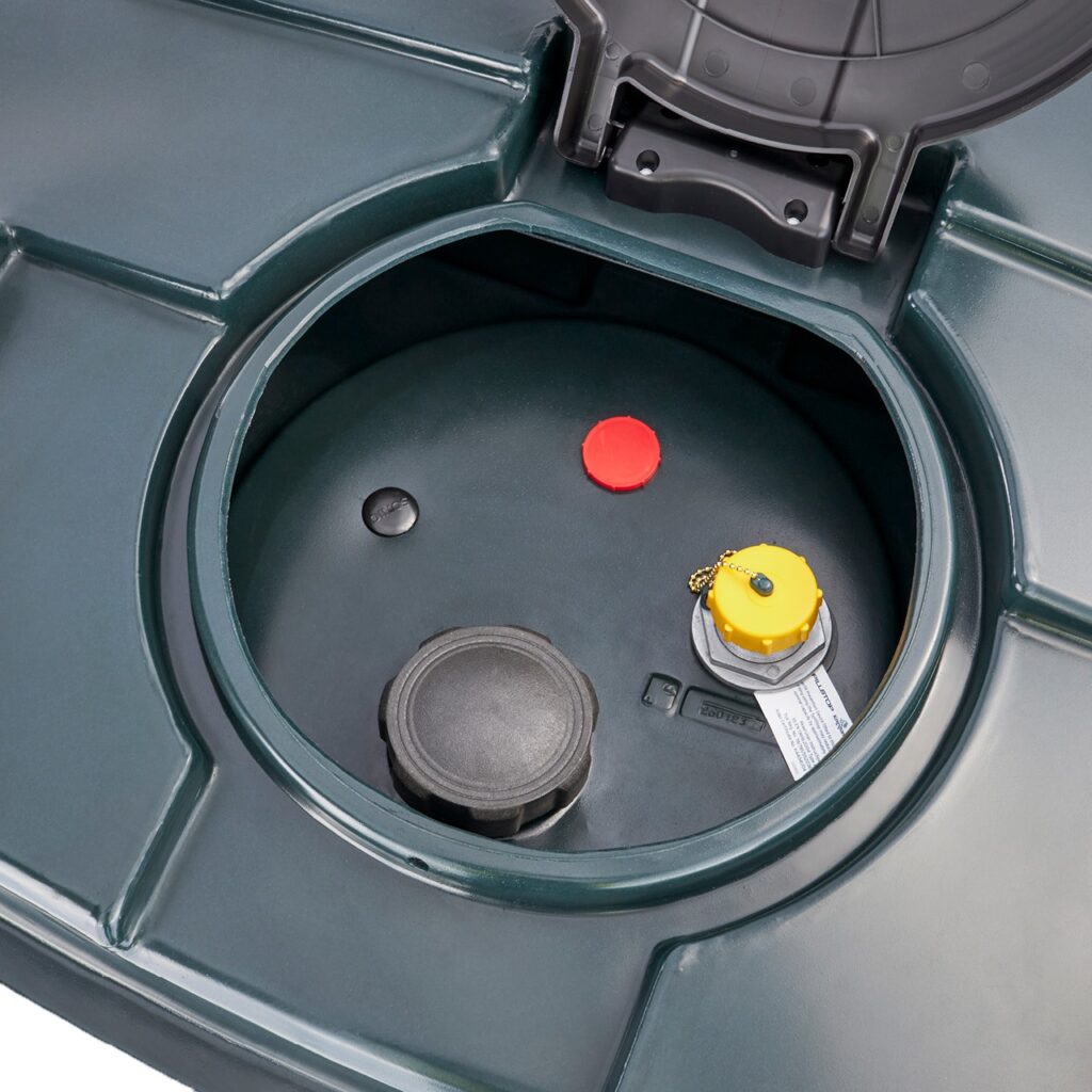 Deso H2500BT Bunded Plastic Heating Oil Tank - Tank Depot