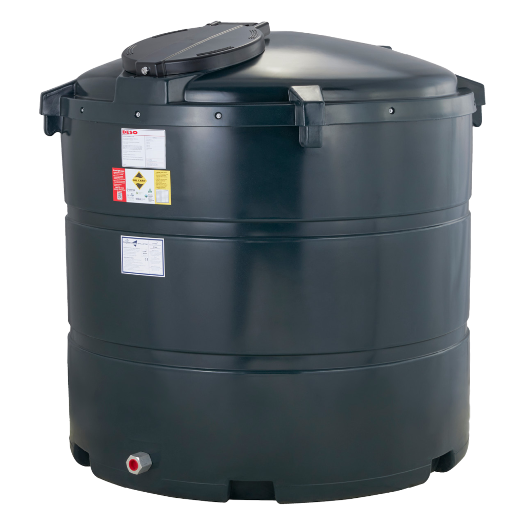 Deso V1340BT Bunded Plastic Heating Oil Tank - Tank Depot